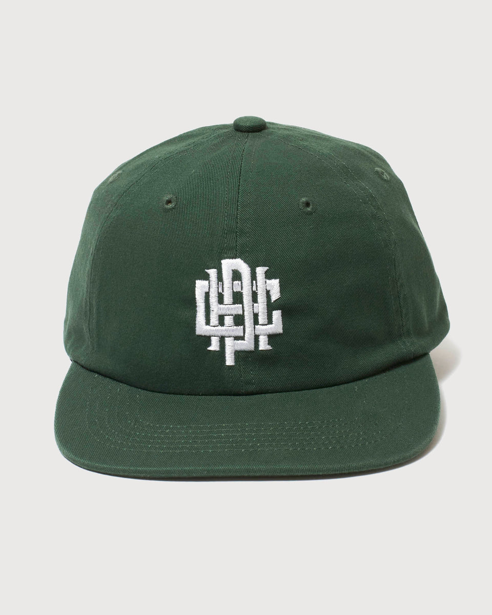 #OVERLAP LOGO FLAT VISOR CAP - GREEN - – Cph/Golf™︎