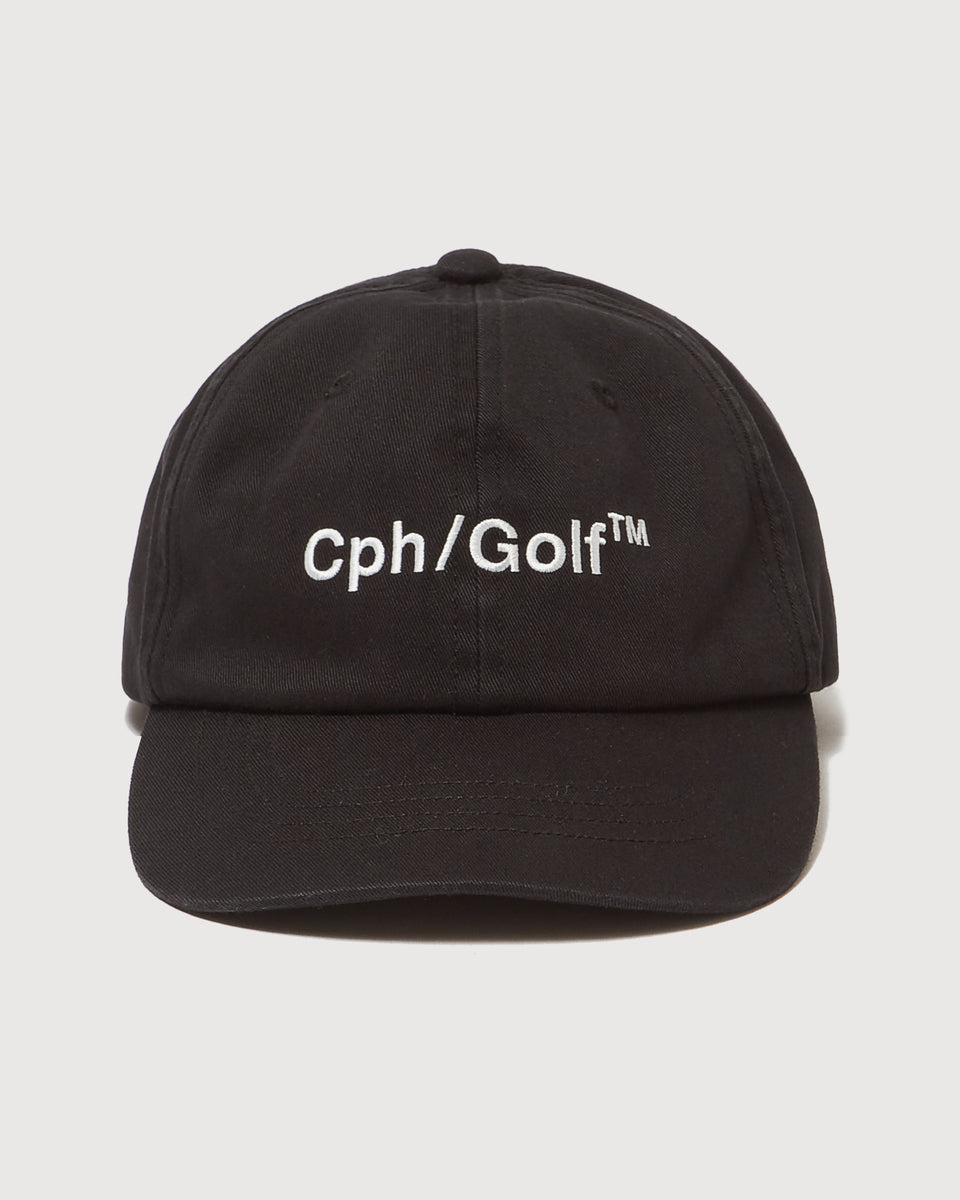 Munsingwear × Cph/Golf™️ #LOGO CTN CAP - BLACK - – Cph/Golf™︎
